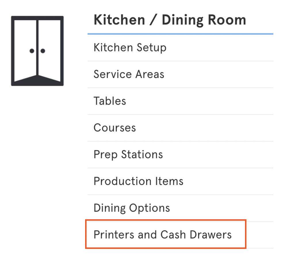 Setting Up Cash Drawers
