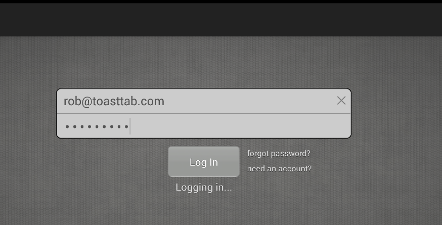 Installing a Required Toast Update