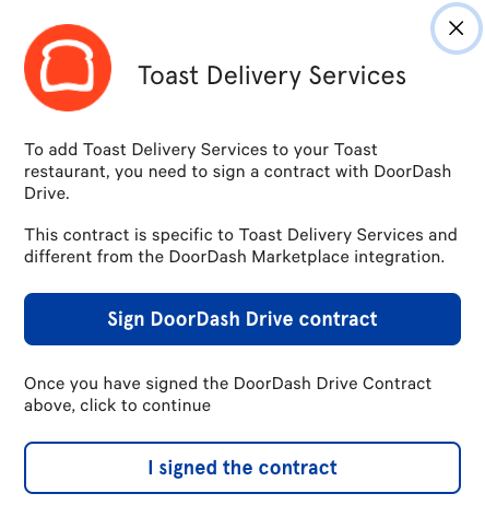 Getting Started: Toast Delivery Services Signup & Setup