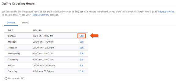 Getting Started with Online Ordering