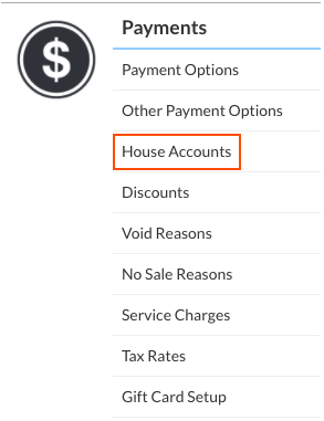 House Accounts
