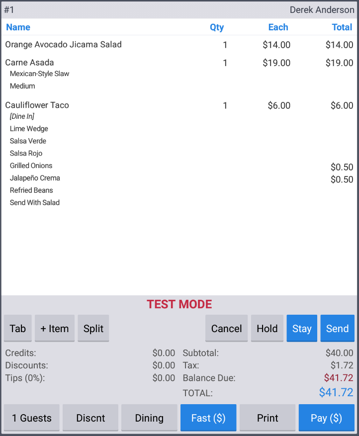Advanced Modifier Configuration