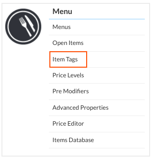 Use Menu Item Tags to Maximize Reporting