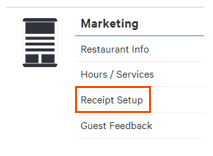 Receipts: Display Suggested Tip Amounts