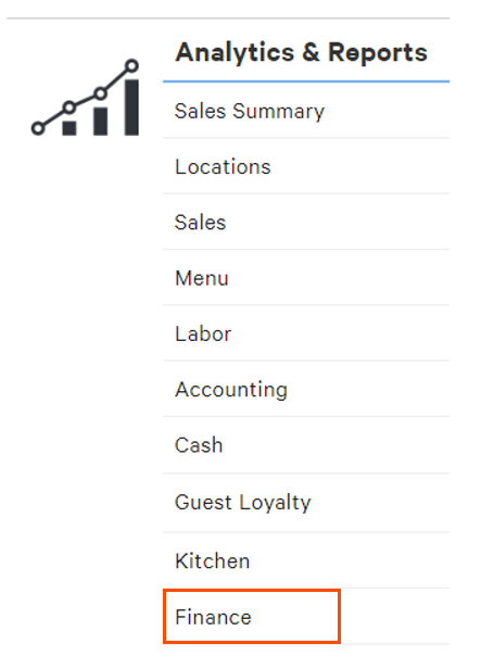 Finance Reports Overview