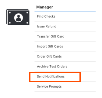 Text Alerts and Manager Notifications