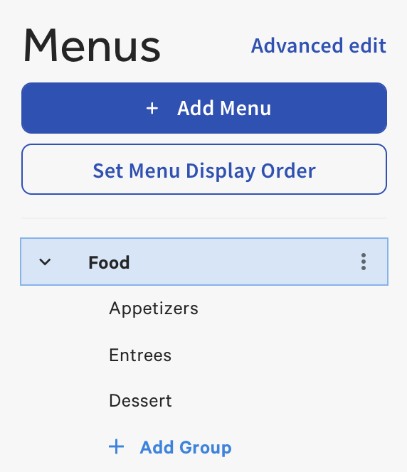 Setting Base Prices, Size Pricing, and Open Pricing in the Menu Builder