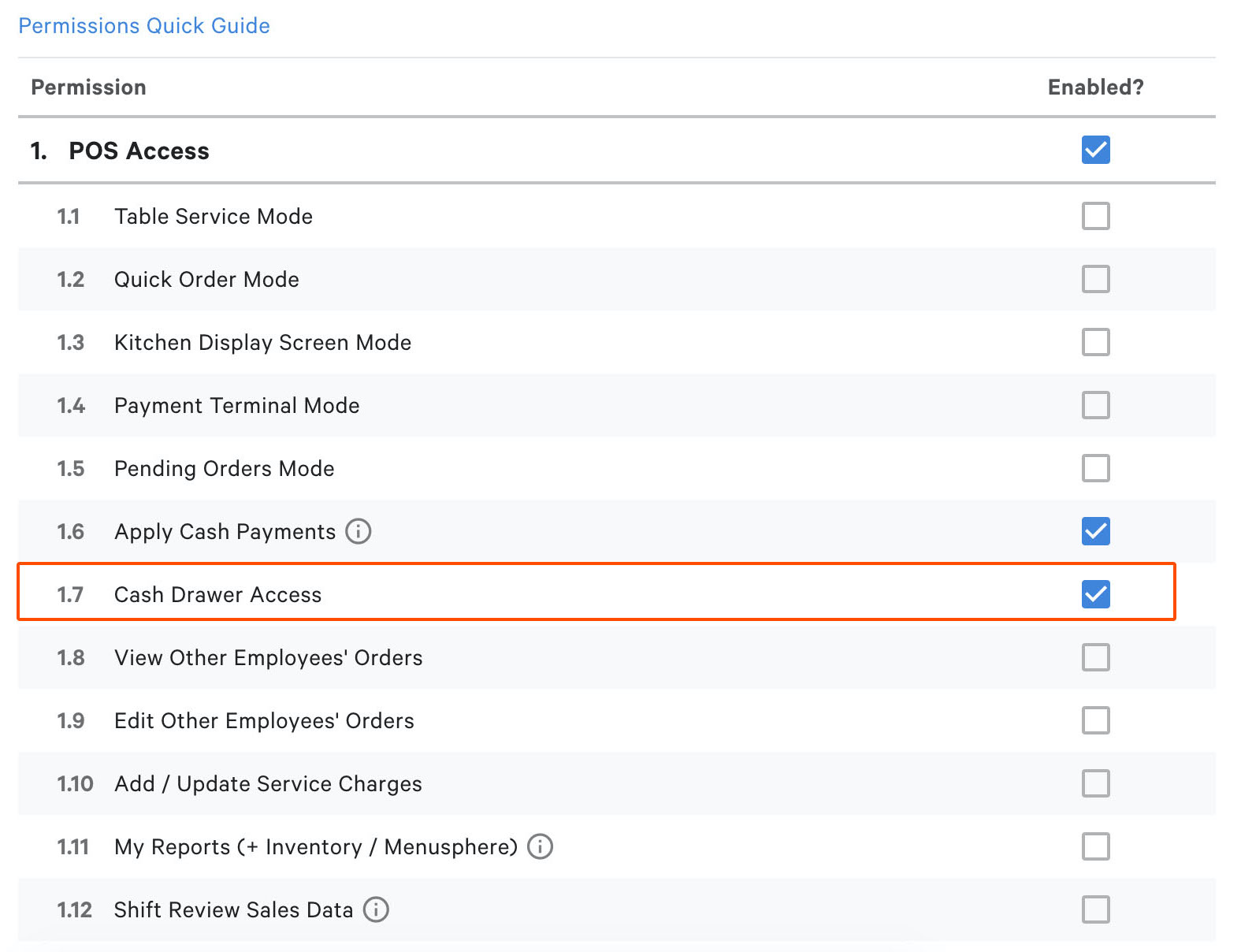 Assigning Multiple Cash Drawers To One Employee