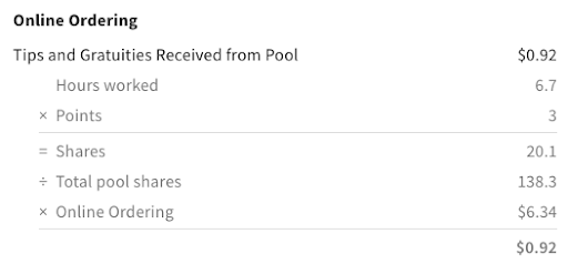 Tips Receipt and Tip Policy Preview