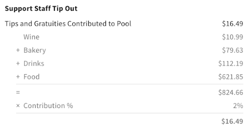 Tips Receipt and Tip Policy Preview