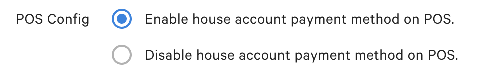 House Accounts