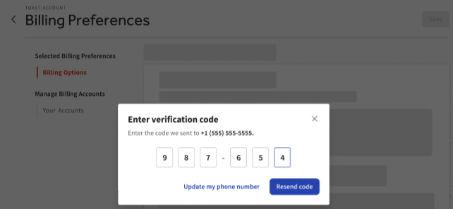 Setting Up One Time Password Verification