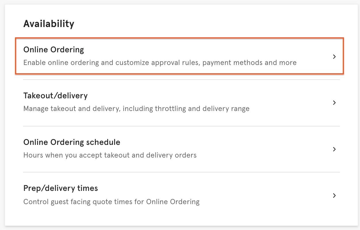 Scheduling Future Orders