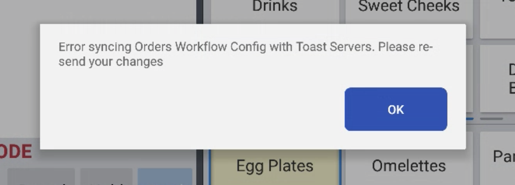 New POS Experience Ordering Screens