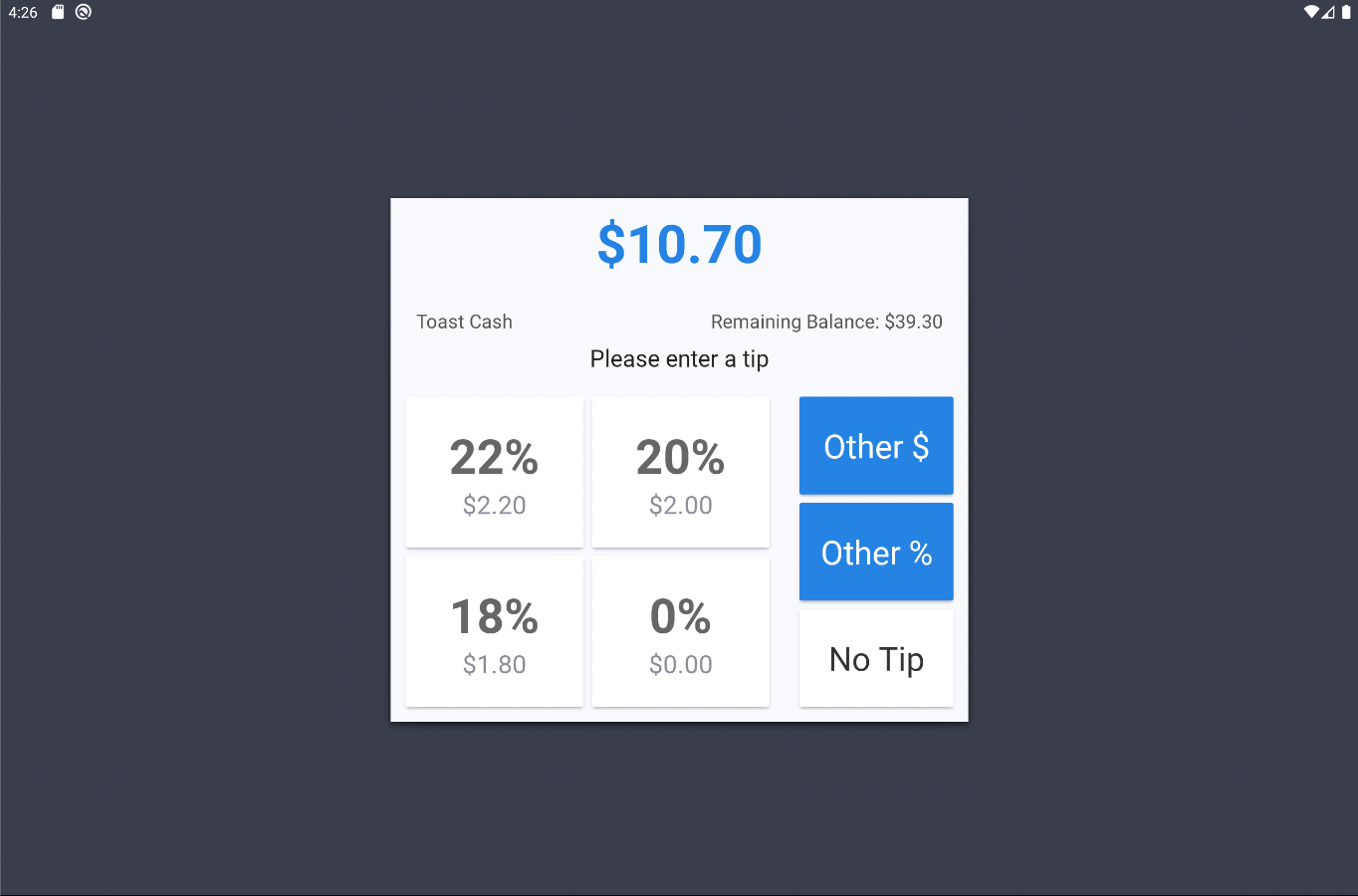 Toast-Wide Promo Codes & Payment Options