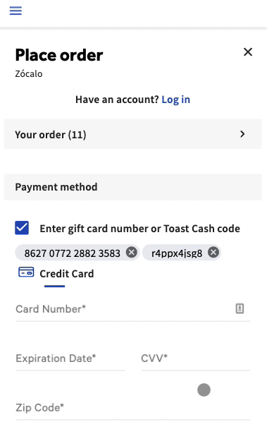 Toast-Wide Promo Codes & Payment Options