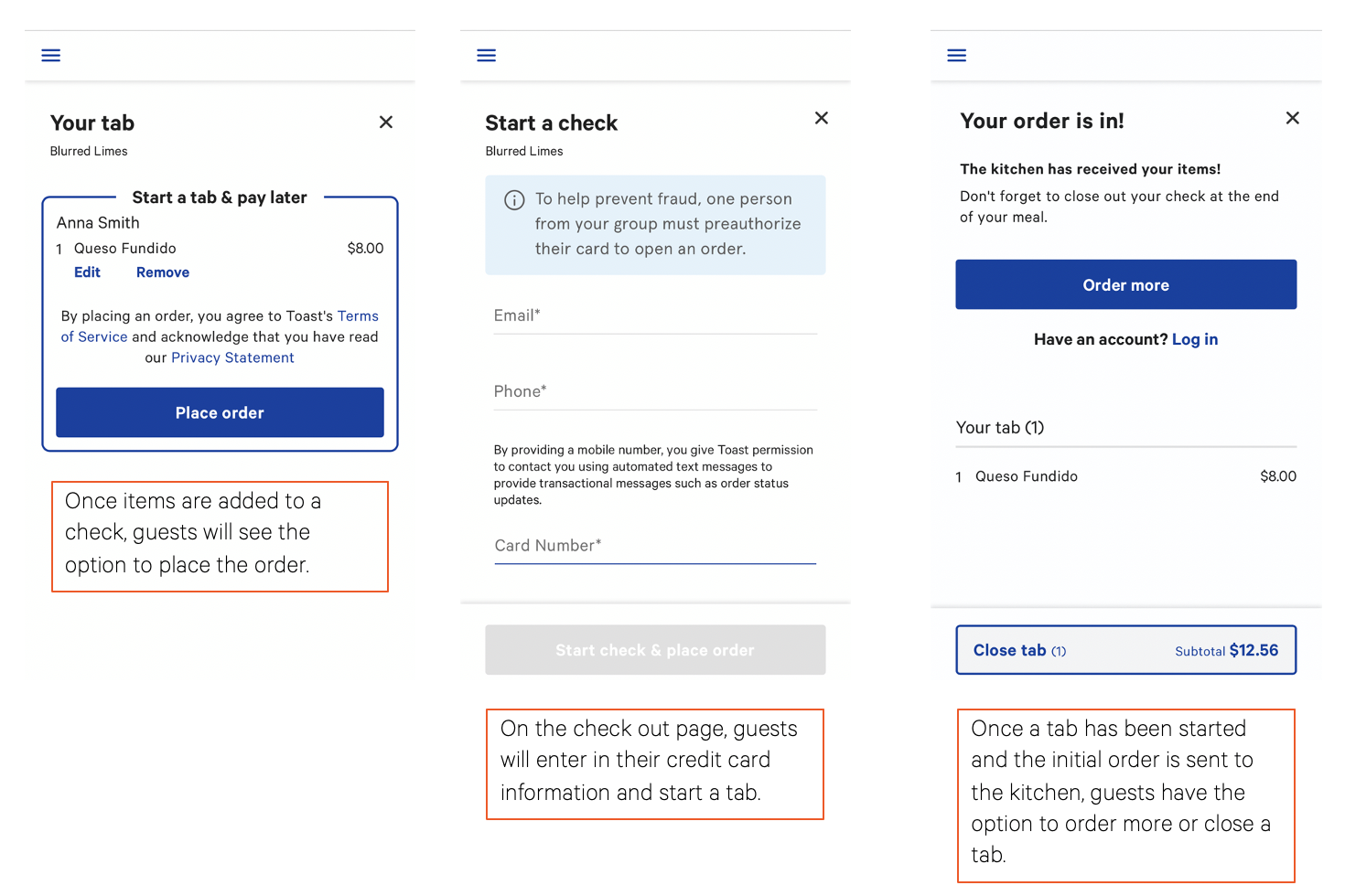 Toast Mobile Order & Pay™️ FAQs