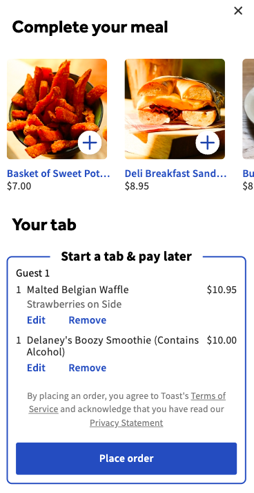 Toast Mobile Order & Pay™️ FAQs
