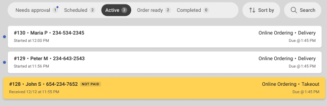 Managing Off-Premise Orders with Orders Hub