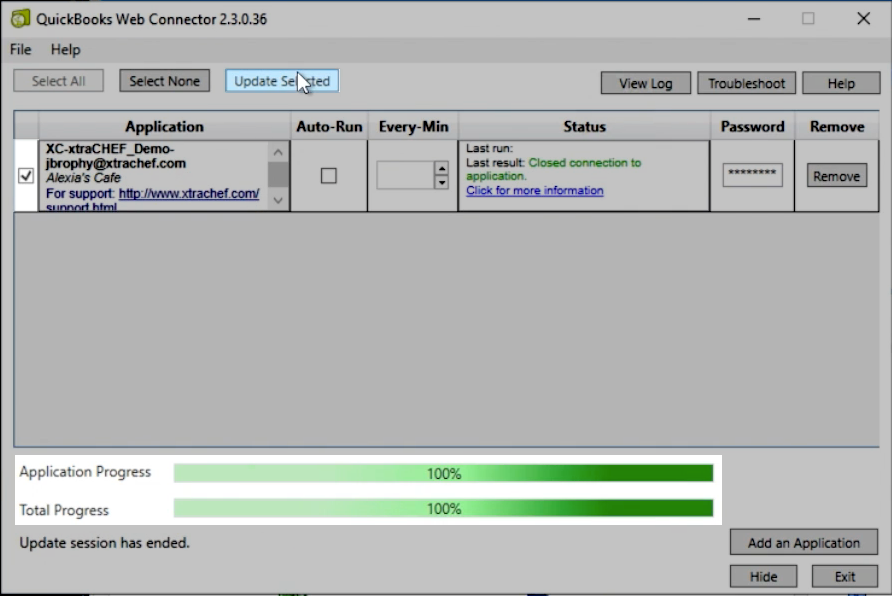 xtraCHEF: QuickBooks Desktop Integration