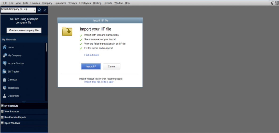xtraCHEF: QuickBooks Desktop Integration