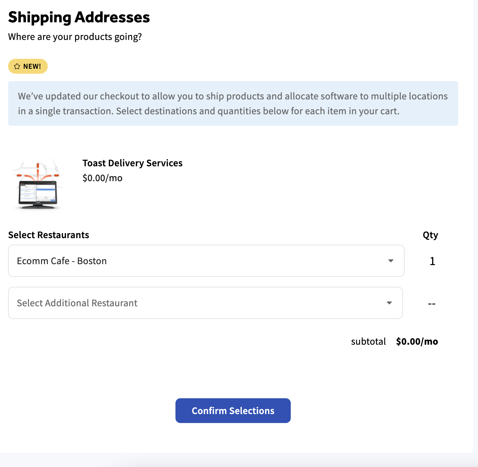 Getting Started: Toast Delivery Services Signup & Setup