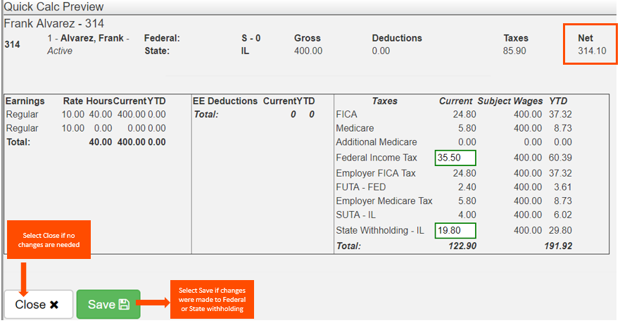 Toast Payroll: Manual Checks and Quick Calcs