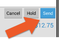 Starting and Sending an Order