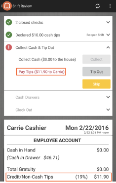 Shift Review Overview