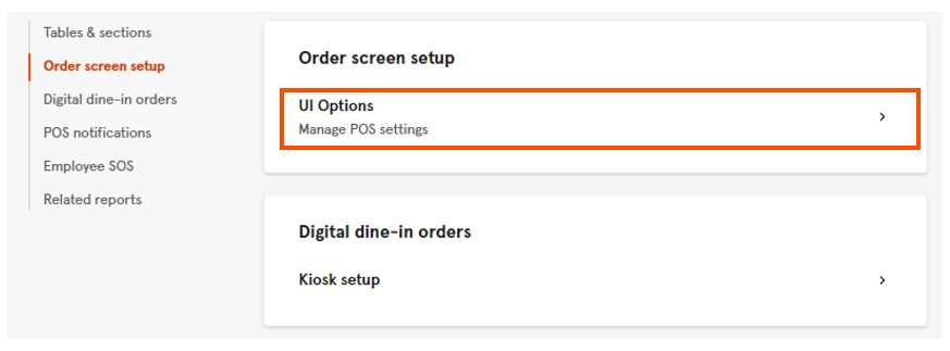 Setting Up Digital Receipts