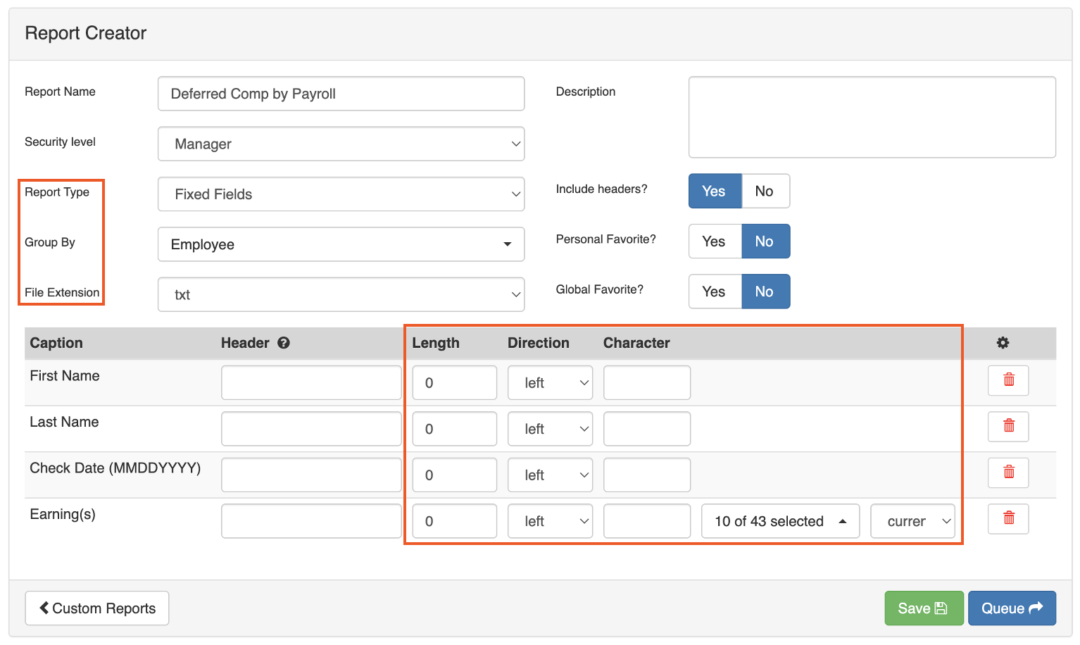 Toast Payroll: Report Library