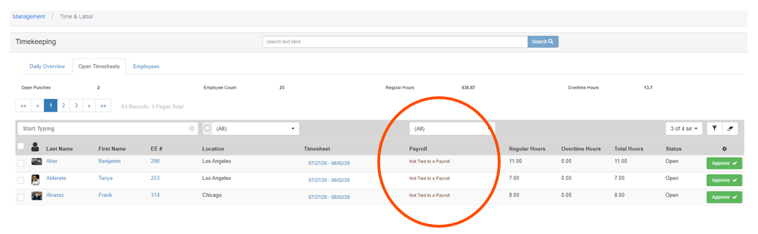 Toast Payroll: Managing Timesheets