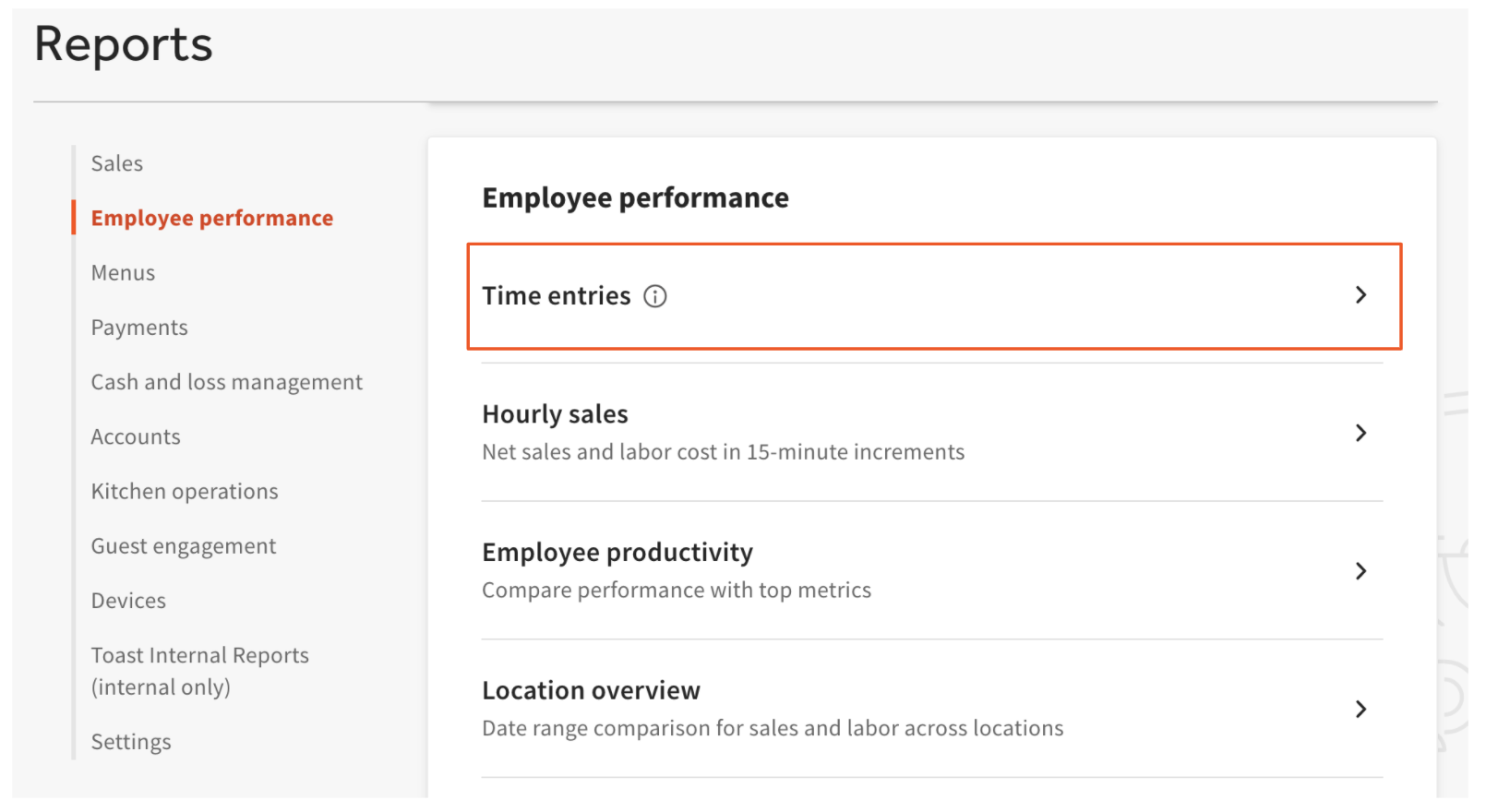 Editing Employee Time Clock Entries