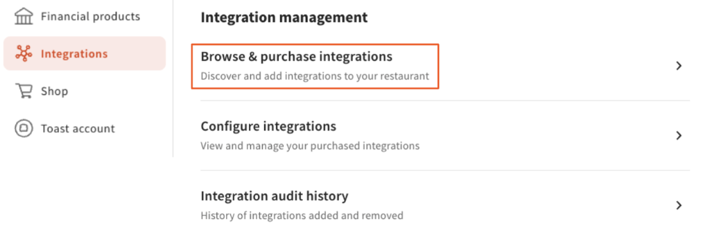 Using Infor Hospitality Management Solution with Toast