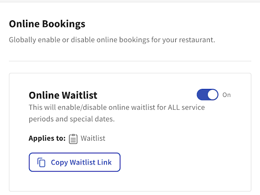 Getting Started: Toast Tables - Waitlist