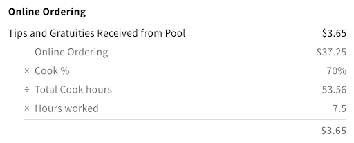 Tips Receipt and Tip Policy Preview