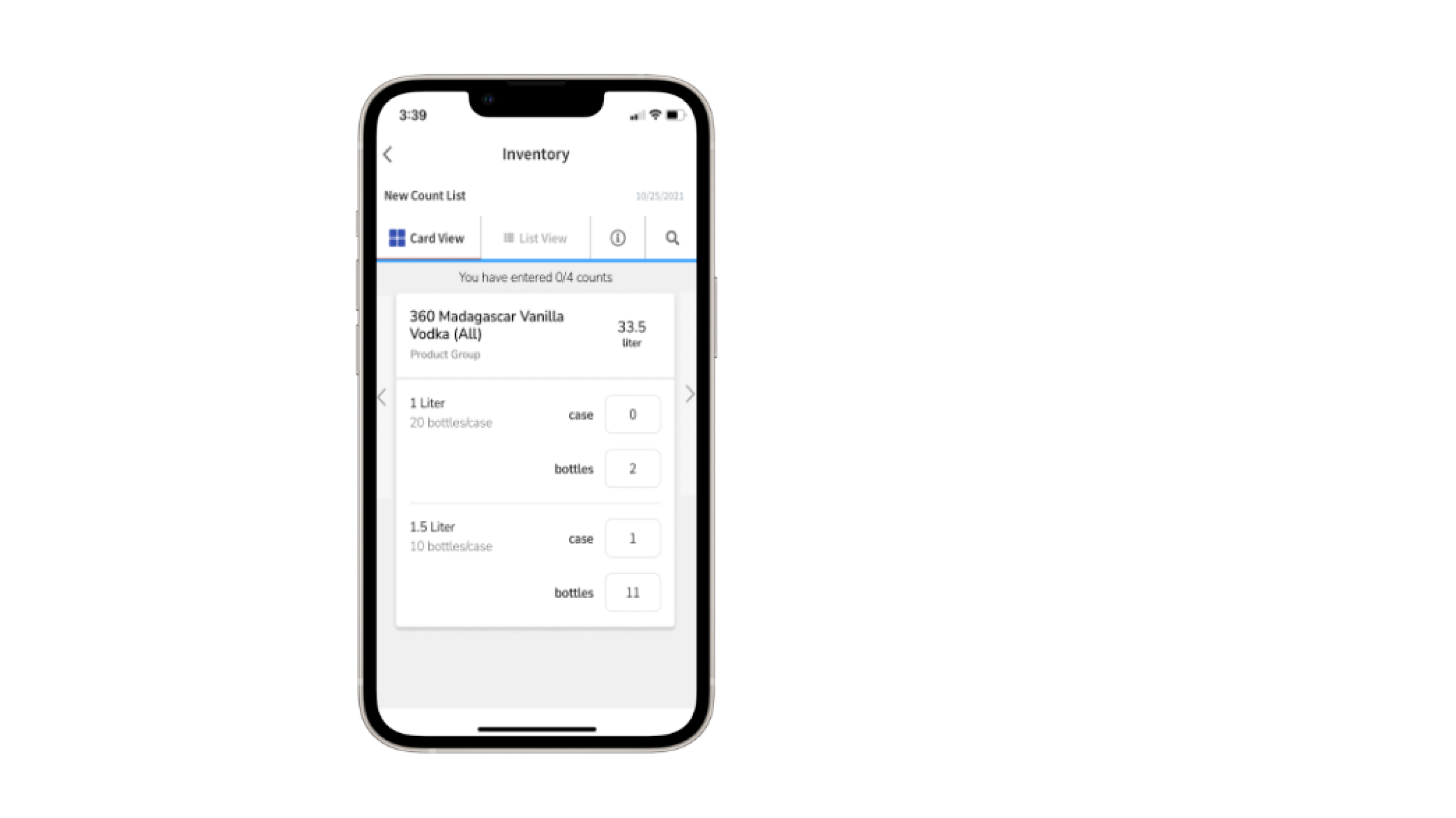 xtraCHEF: Mobile - Inventory
