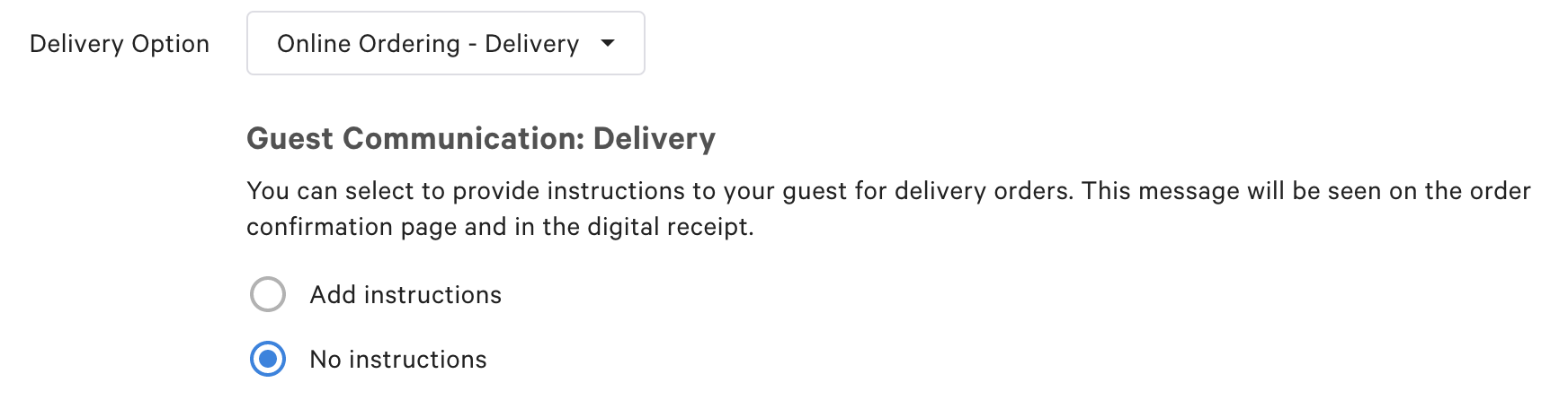 Setting Up Takeout & Delivery Using Your Own Drivers