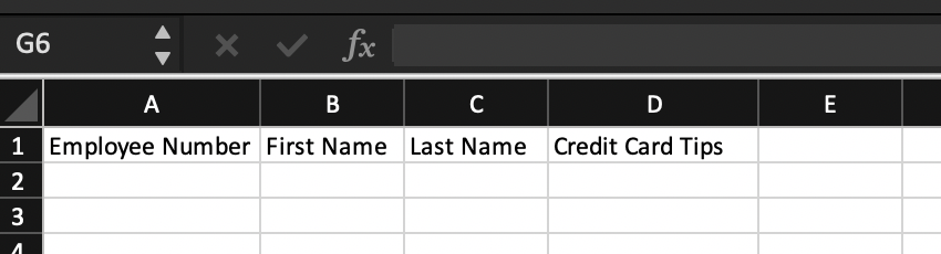Toast Payroll: Custom Payroll Imports