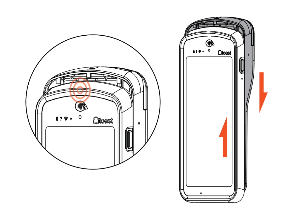 Replacing the Card Reader in Your Toast Go 2