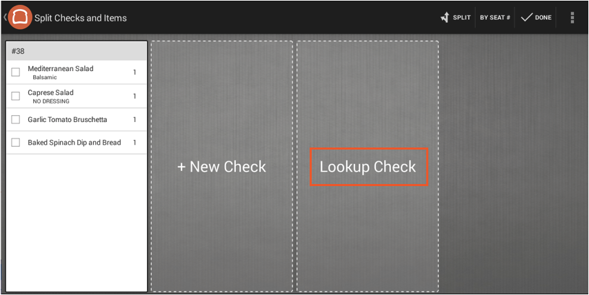 Transferring Items, Checks and Payments