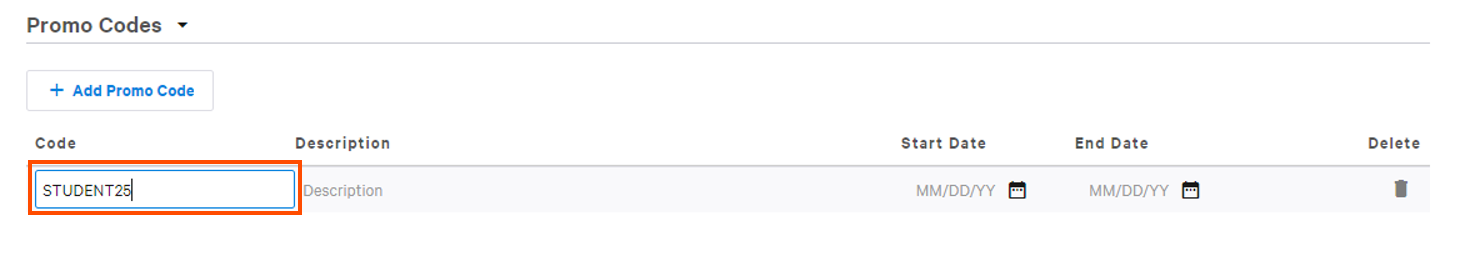 How to Set up a Discount Code for Online Orders