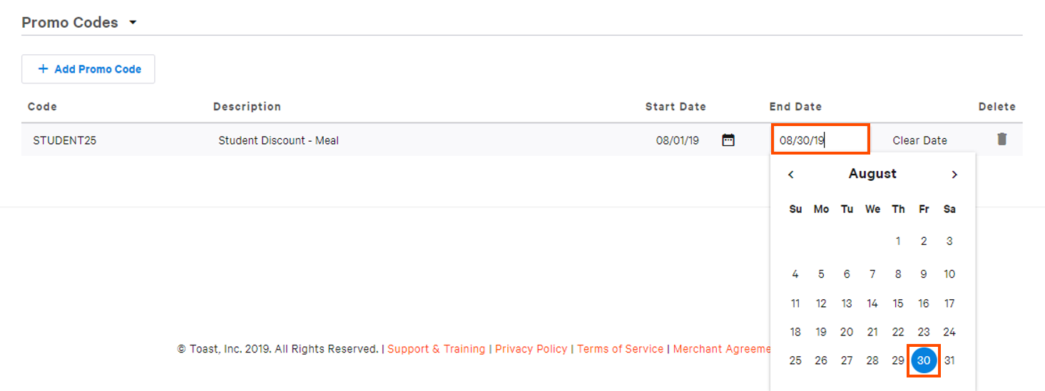 How to Set up a Discount Code for Online Orders