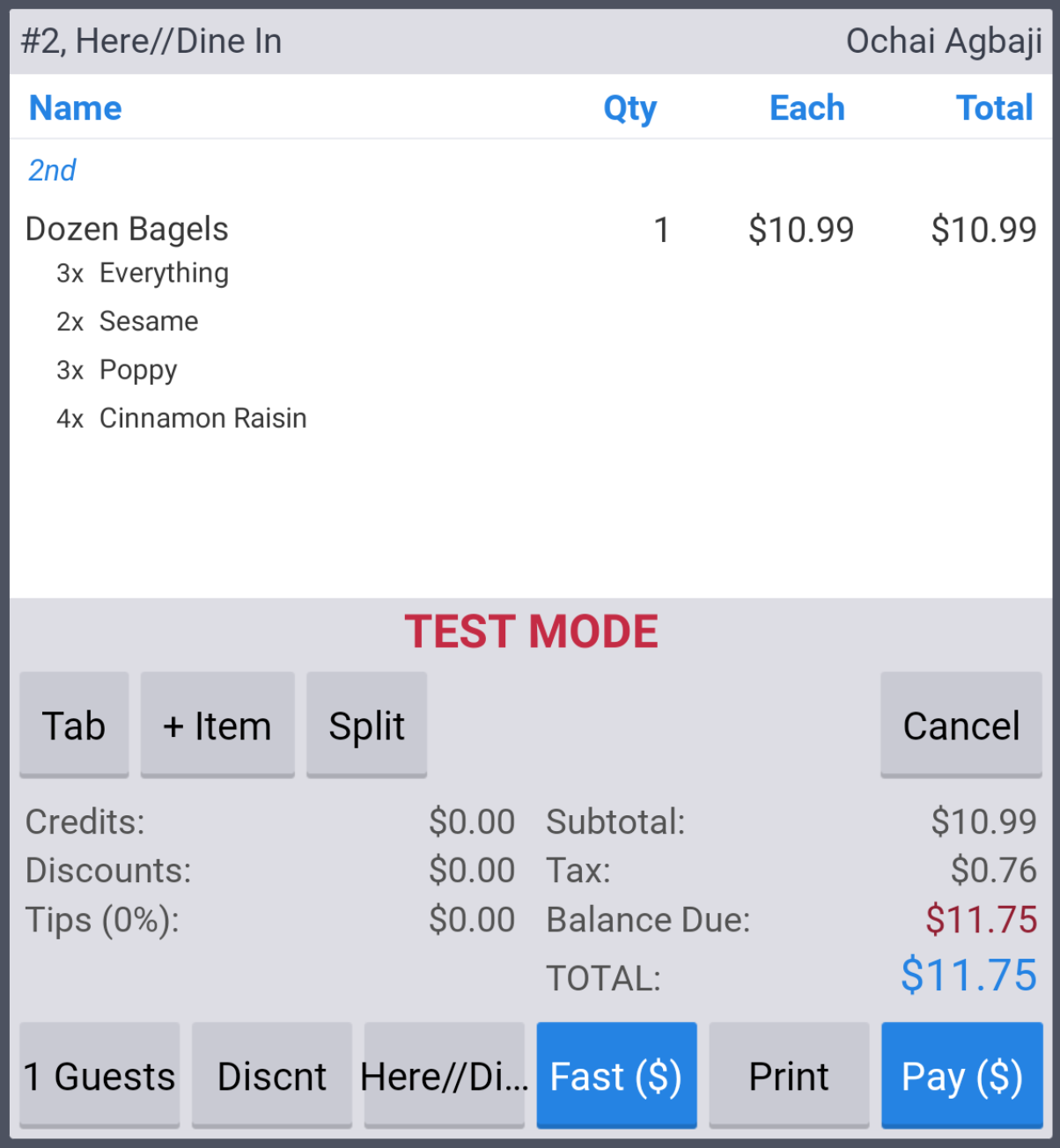 Setting Up & Making Duplicate Modifier Selections