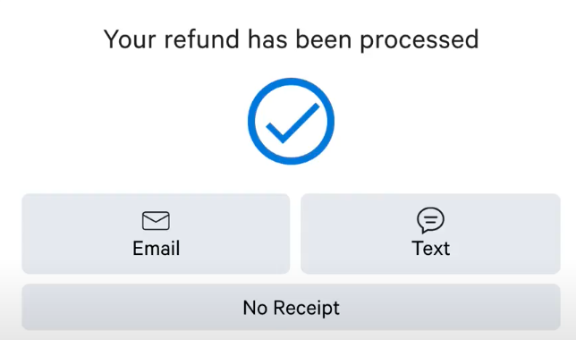 Issuing a Refund