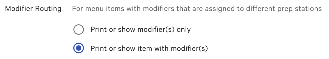 Basic Kitchen Configuration