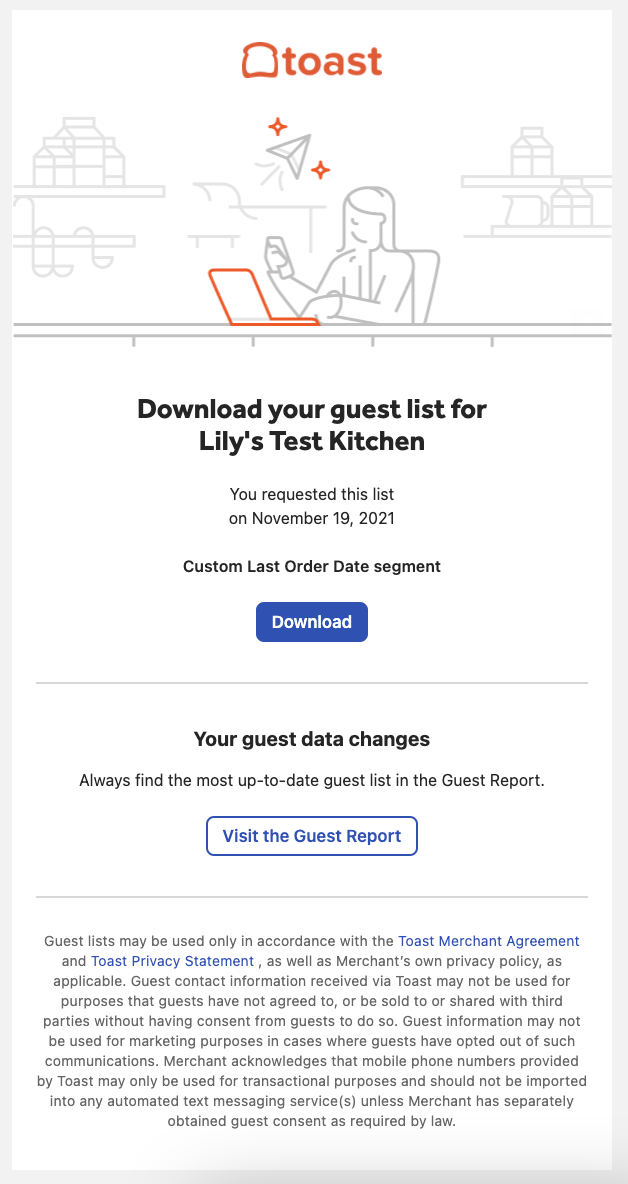 Access Your Guest Data with Guestbook