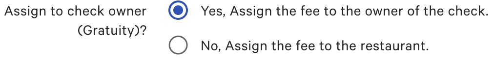 Mandatory Gratuity and Service Charges in Toast POS and Payroll