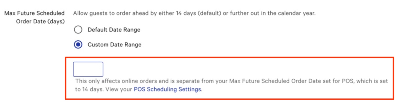 Catering & Pre-Ordering Guide