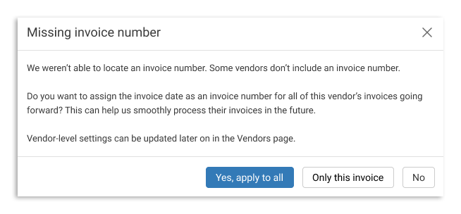 xtraCHEF Invoice Exceptions